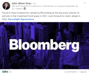 Shareholder Intelligence | InvestorCom